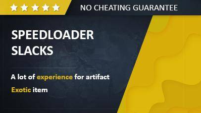 Buy SPEEDLOADER SLACKS EXOTIC LEG ARMOR | Boosting services Destiny 2 ...